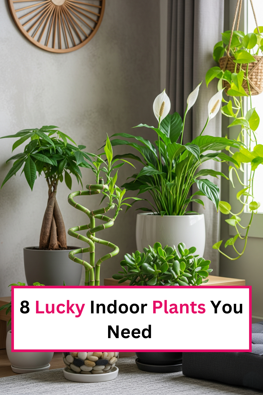8 Lucky Indoor Plants You Need (According to Feng Shui) - styledpins.com
